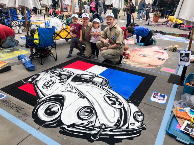 Tales of the Flowers: 2018 Pasadena Chalk Festival - Sunday Day 2