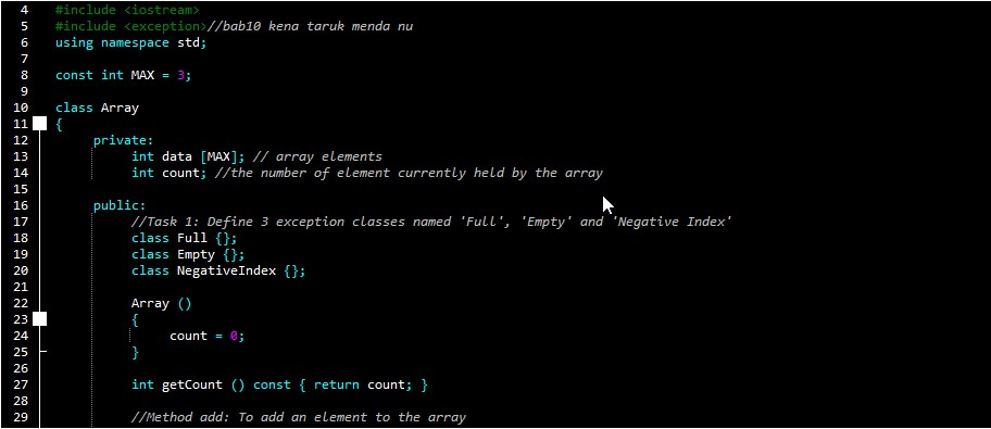 C++ Programming Chapter 10(Exception Handling and Templates)