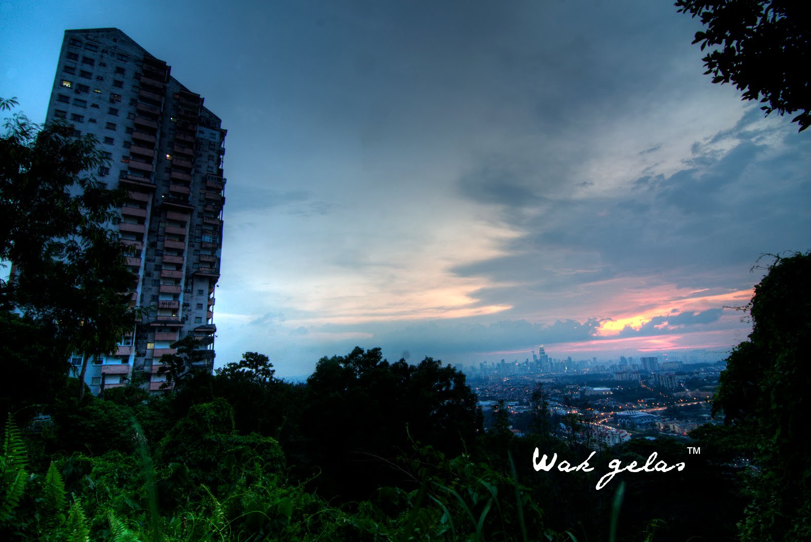 Wak Gelas™: BUKIT ANTARABANGSA SUNSET
