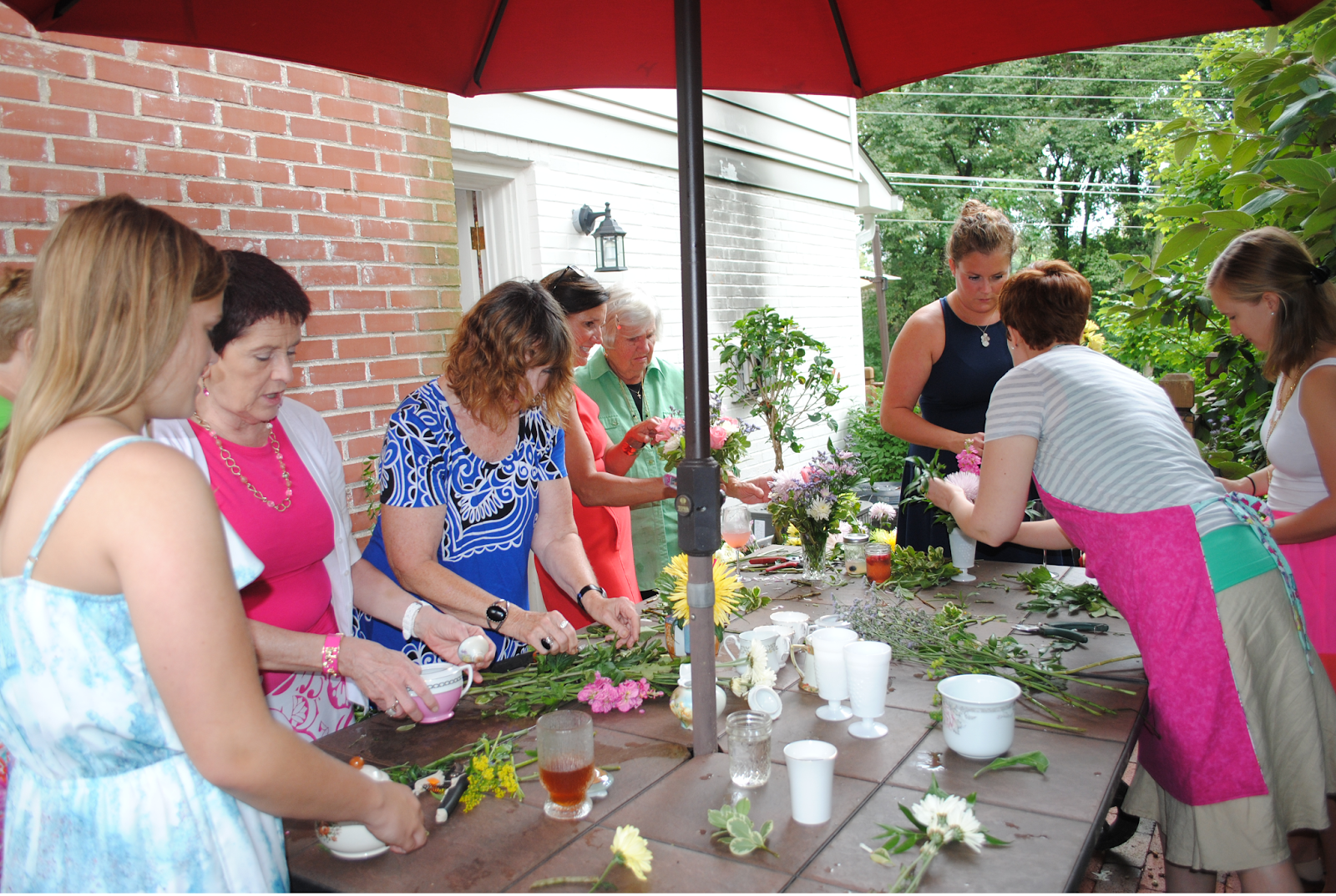 Try A Flower Station At Your Next Event | Sisters Floral Design Studio