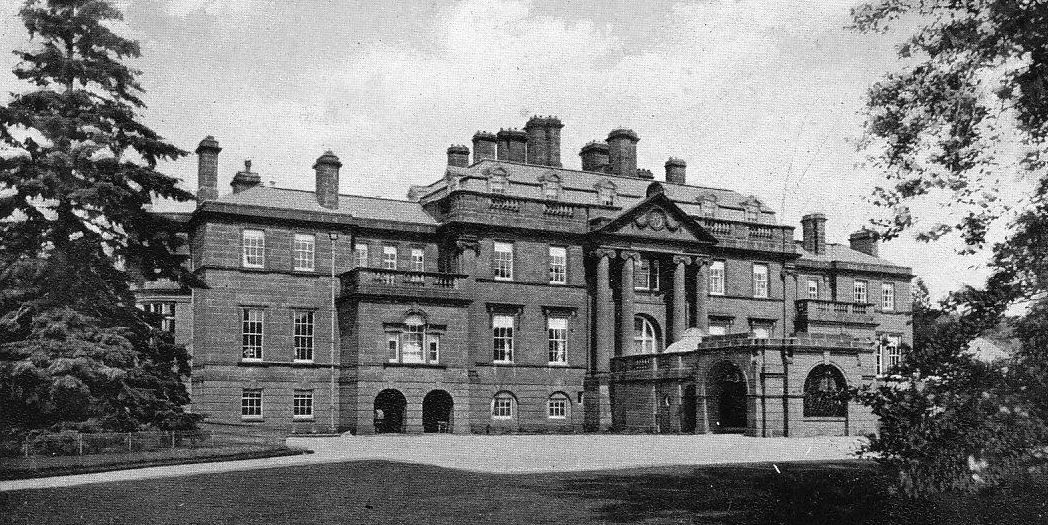 Tour Scotland: Old Photograph Jardine Hall Lockerbie Scotland