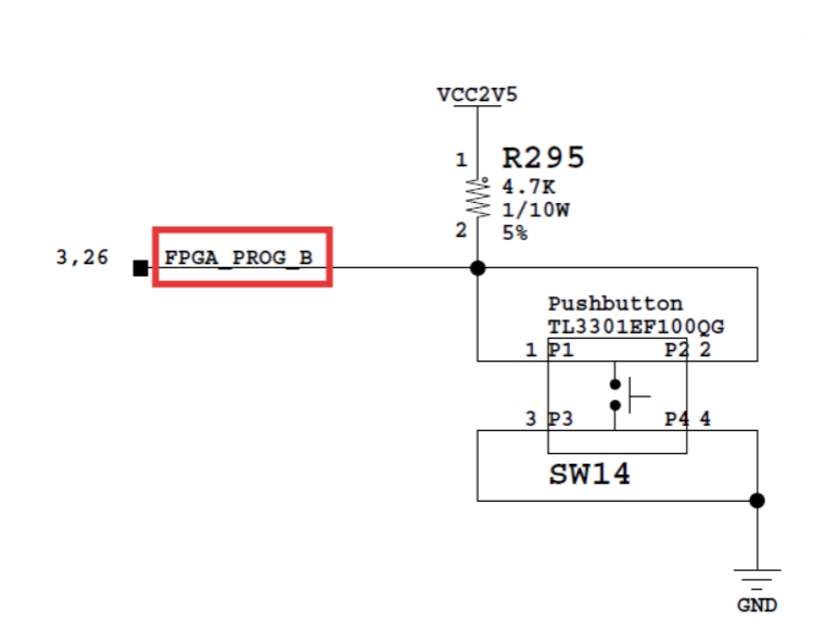 PROGRAM_B pin의 용도는 무엇인가?