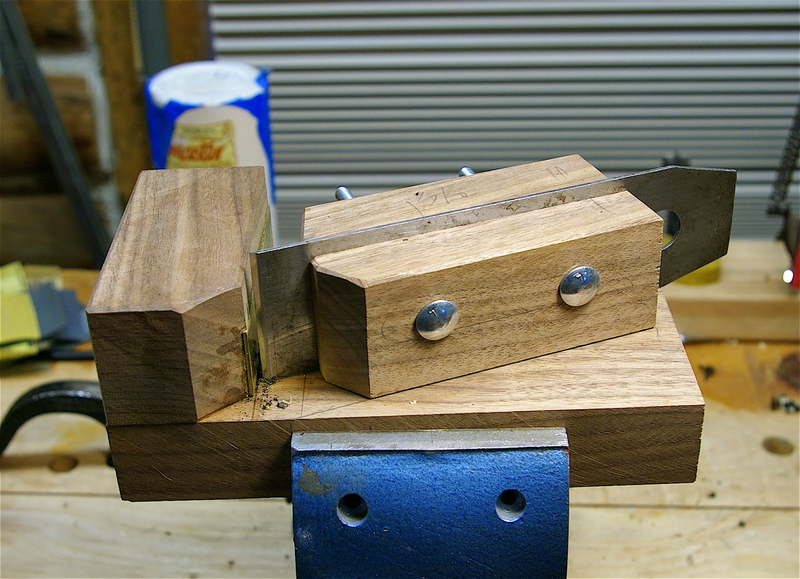 Shop Made Veneer Scraper