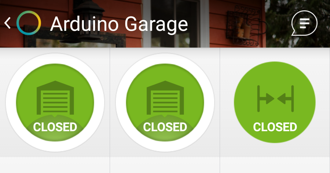 Garage door opener using Arduino + SmartThings