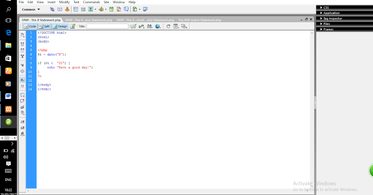Nabila Alya Giantsuri Php If Else Elseif Statements