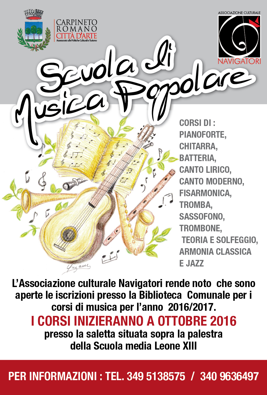 Carpineto R News: Scuola di Musica Popolare