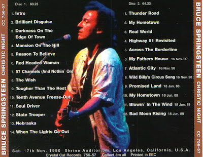 T.U.B.E.: Bruce Springsteen - 1990-11-17 - Los Angeles, CA (SBD/FLAC)
