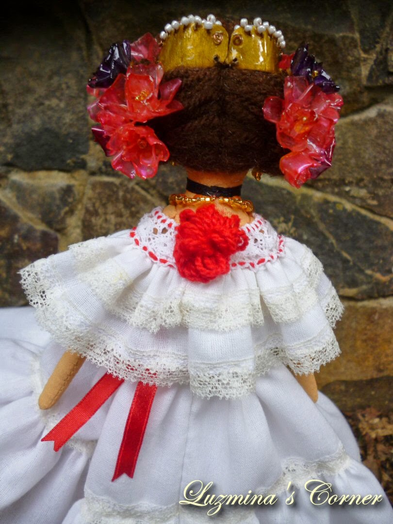 Practicando un nuevo modelo de pollera