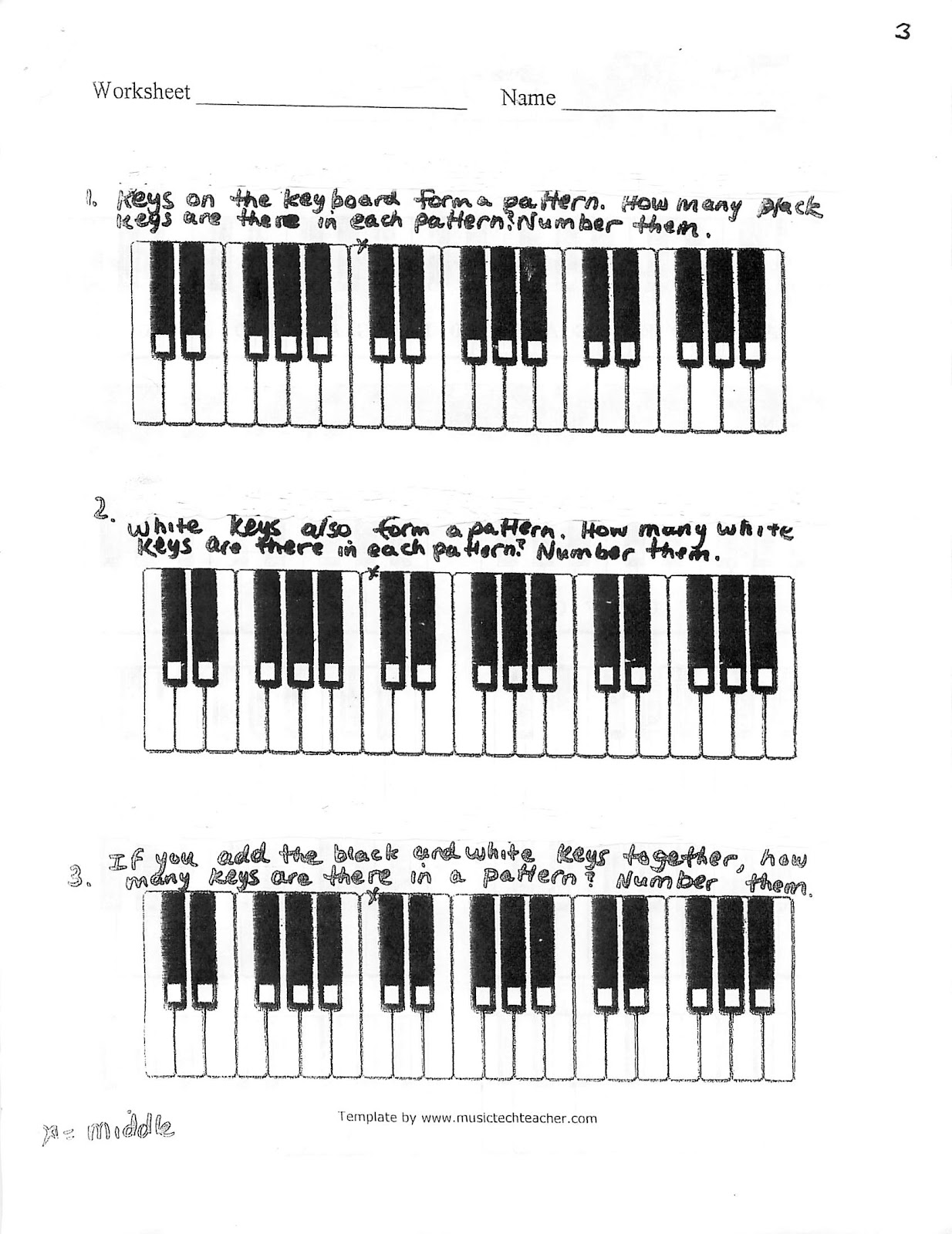 Miss Jacobson's Music: THEORY #2: MUSICAL ALPHABET ON THE KEYBOARD ...