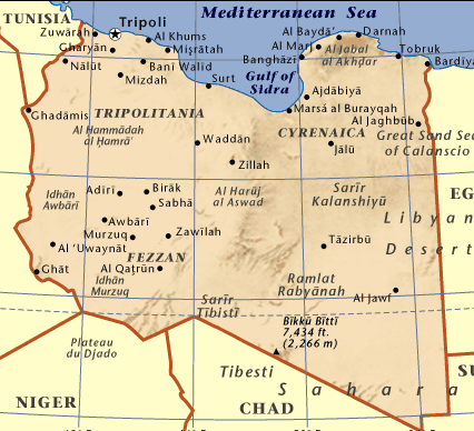 Big Blue 1840-1940: Libya