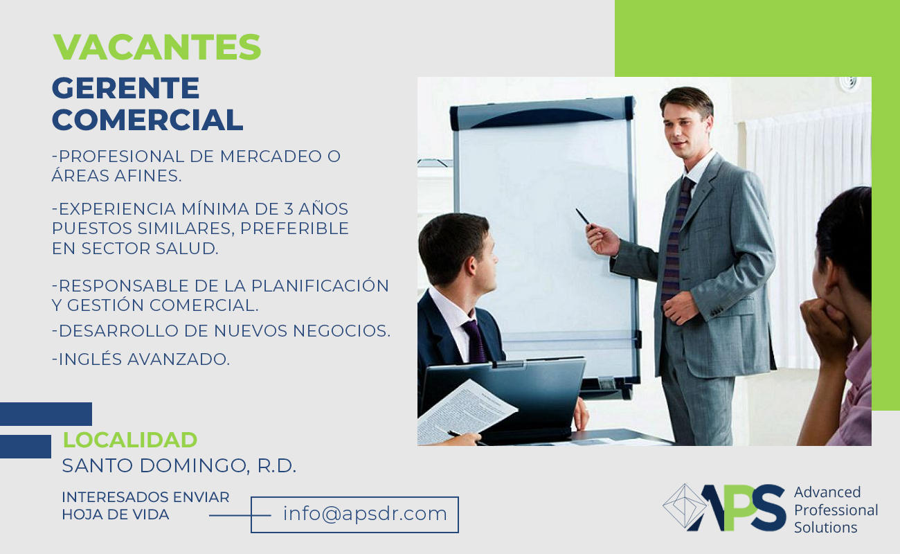 GERENTE COMERCIAL Empleos Rodriguez Empleos Rodriguez