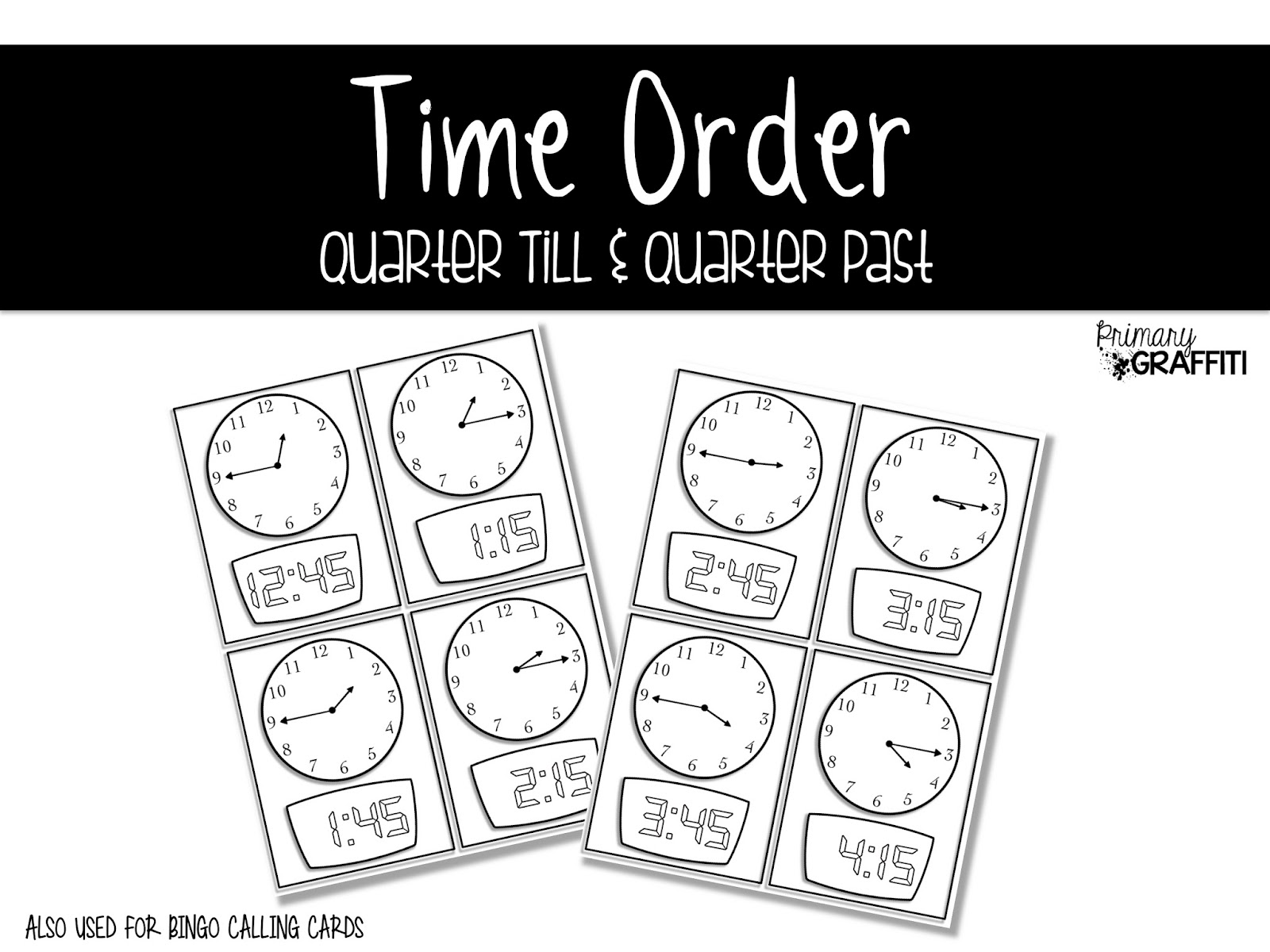 The Clock Struck One {A Time-Telling Book Companion} | Primary Graffiti ...