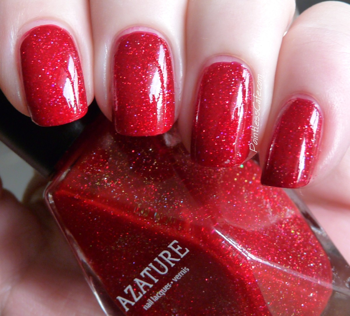 Azature Red - Swatches and Review | Pointless Cafe