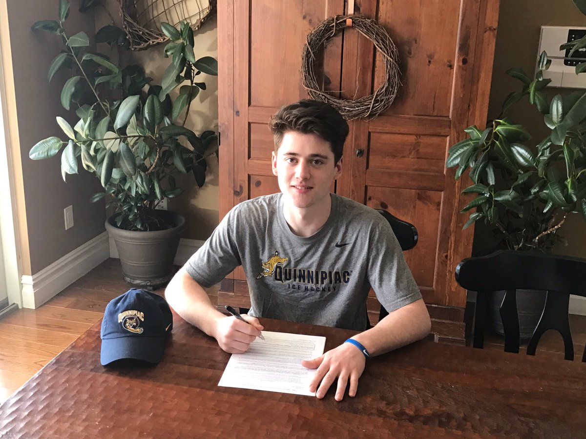 Bobcats Hockey Blog: Corey Clifton signs National Letter of Intent