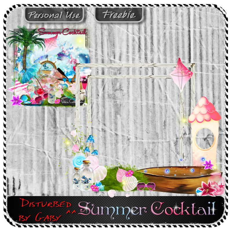 Disturbed PSP tutorials: Freebie: Cluster and Cluster Frame *Summer ...