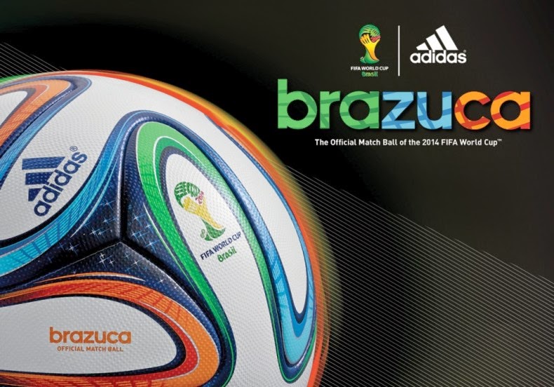 FIFA World Cup 2014 Official Ball - Adidas Brazuca Buy Online ~ SoccerLabs