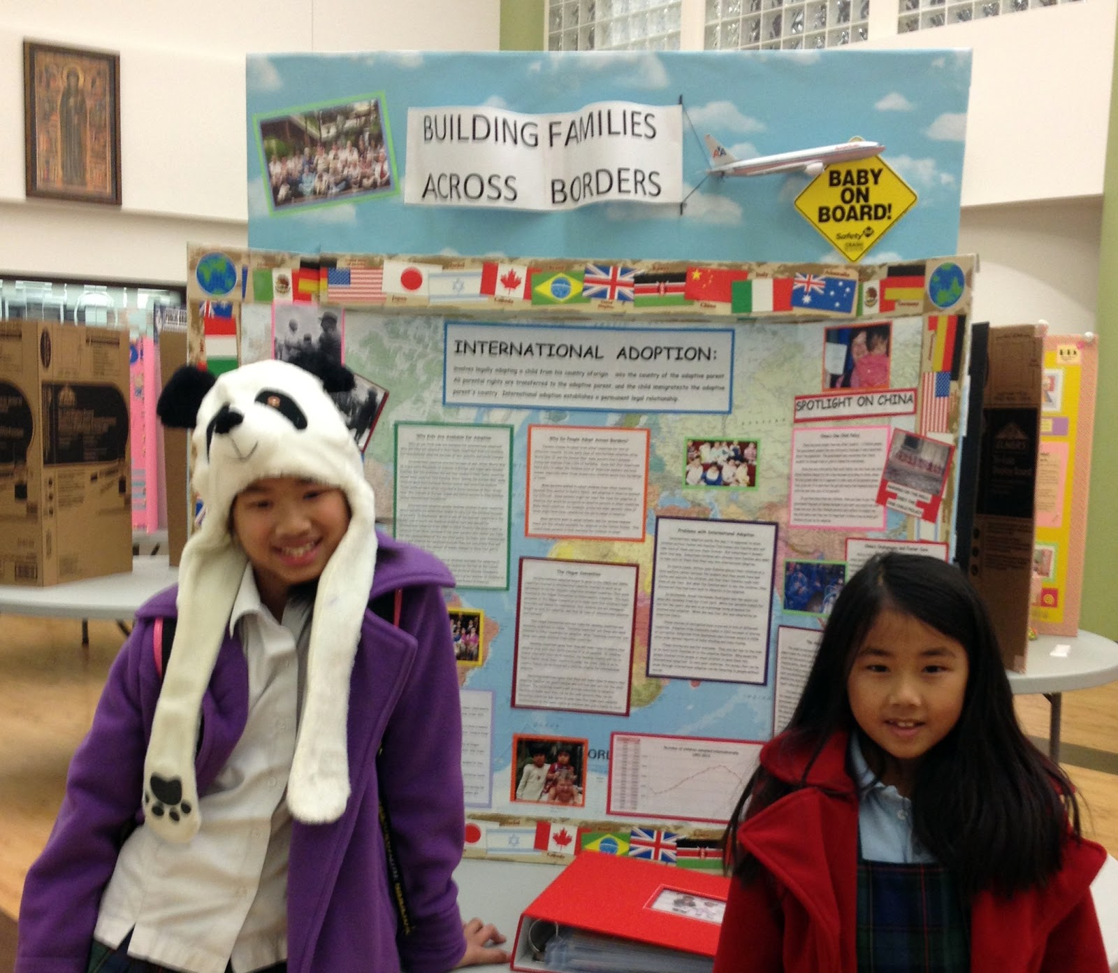 AdoptionTalk: Sixth Grade History Fair: International Adoption