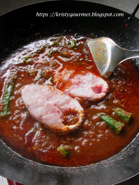 Homemade Asam Pedas Muar @ 麻坡亚参鱼