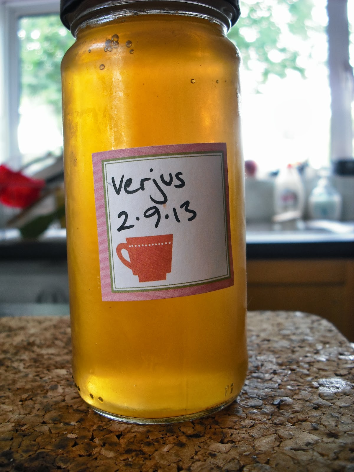 Foodycat: Verjus and grape pie
