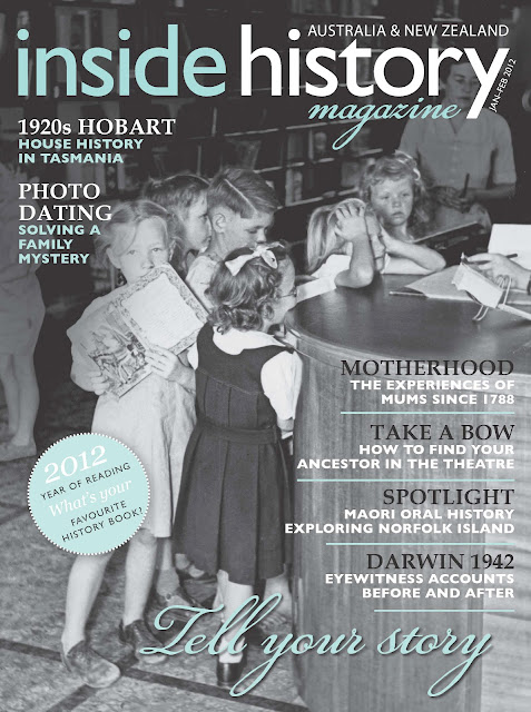 Inside History Magazine blog: 2011