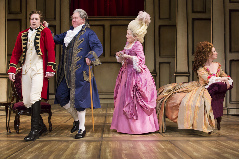 Discuss "The Rivals" as an artificial comedy of manners mirroring the ...