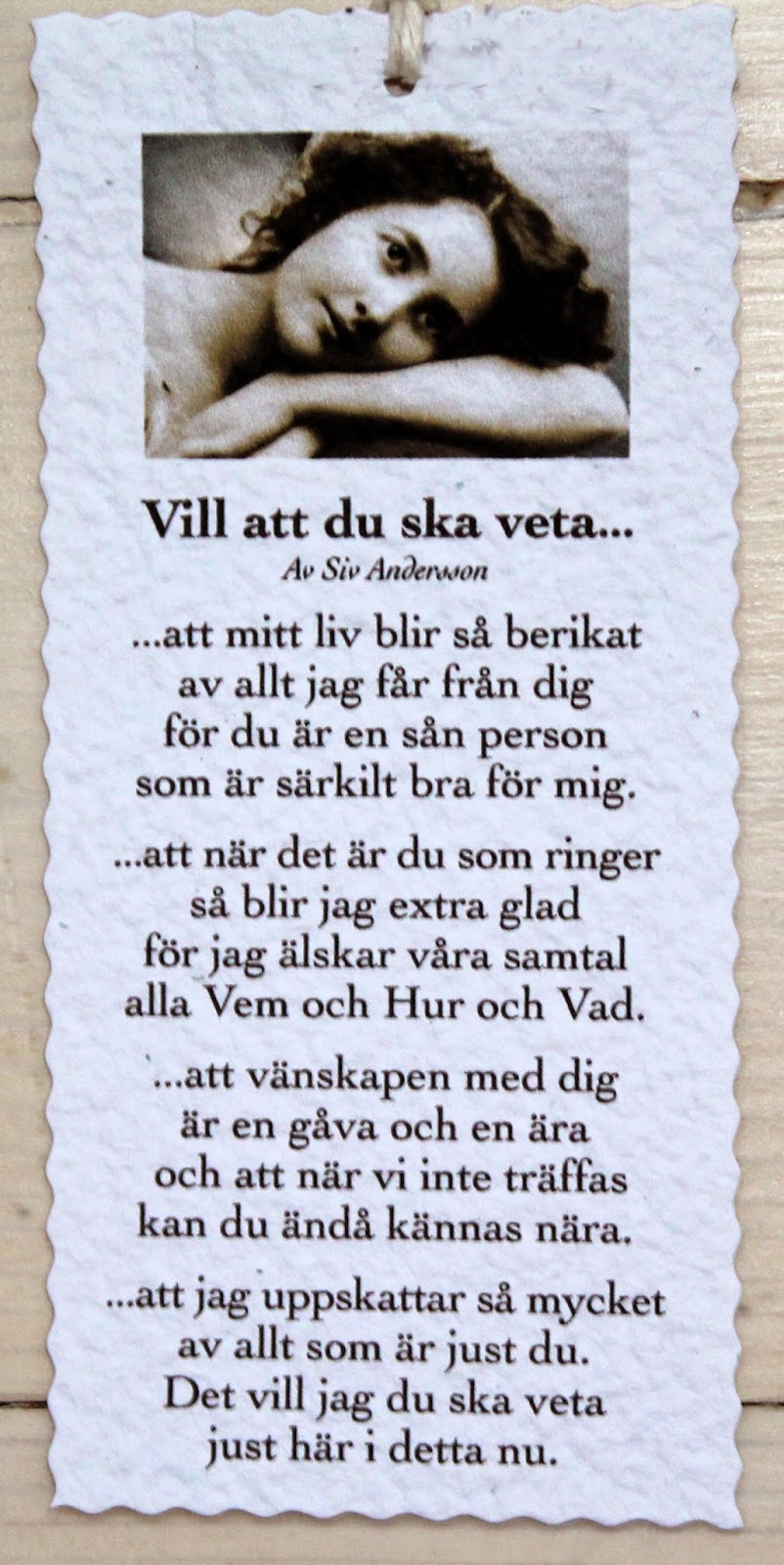 Annas idéer: Vårens nya diktkort!