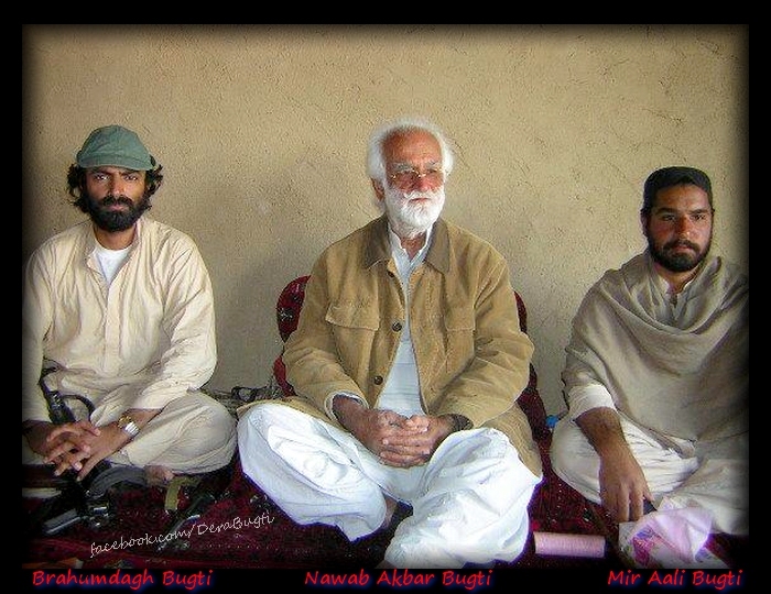 Brahumdagh Nawab Akbar And Mir Aali Bugti 2006 Dera Bugti
