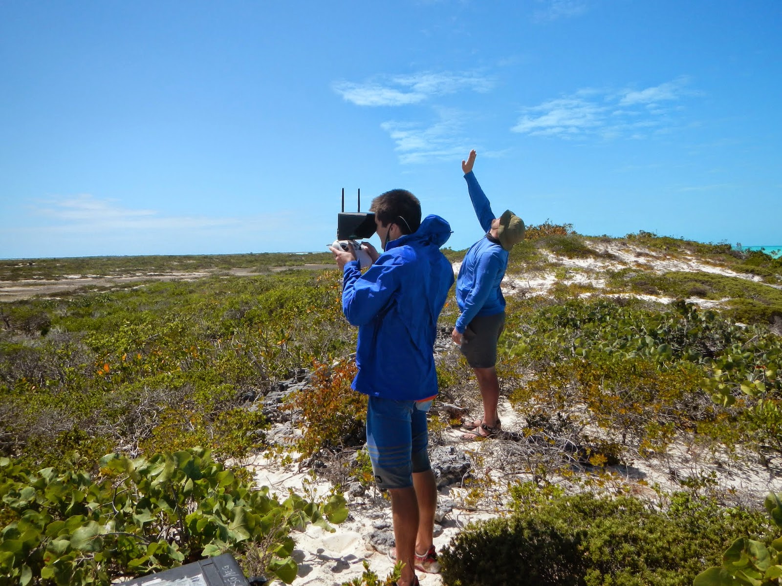 Finding Fossils...: Turks and Caicos Day 4- Ooid Shoal Day