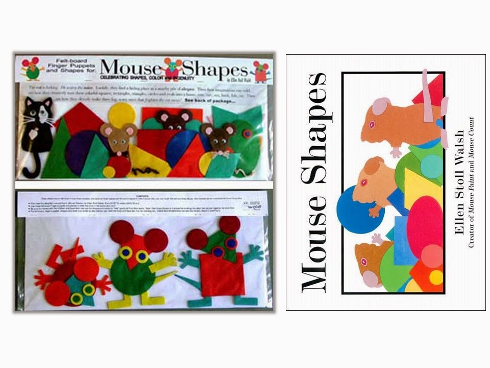 Primary Graffiti: Mouse Shapes {Shape Attribute Lessons}