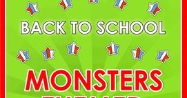 Classroom Freebies Too: Back to School - Monsters Themed Posters - FREE