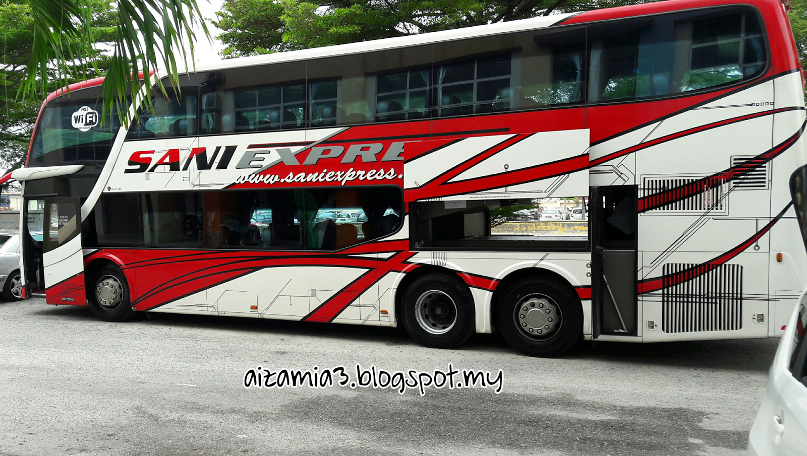 aizamia3: Pengalaman Kali Pertama menaiki Bas Sani Ekspress