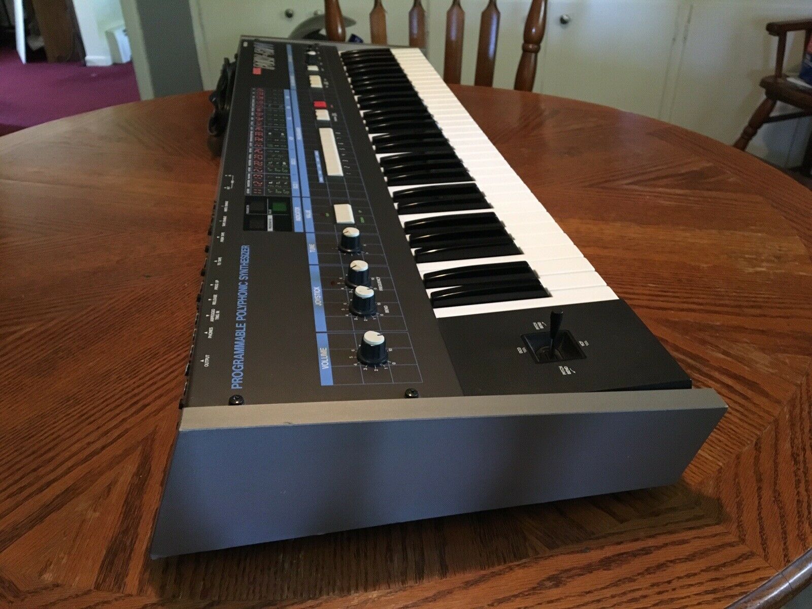 MATRIXSYNTH: Korg Poly 61M Analog Polyphonic Synthesizer 1983 SN 001681