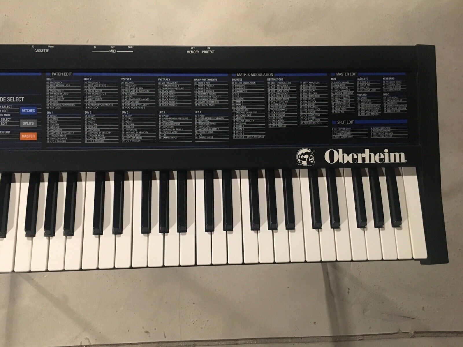 MATRIXSYNTH: Oberheim Matrix 6 vintage analog polyphonic synthesizer