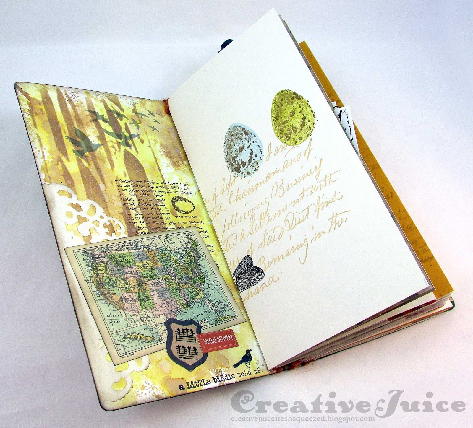 Creative Juice: Heartfelt Journal with Eileen Hull