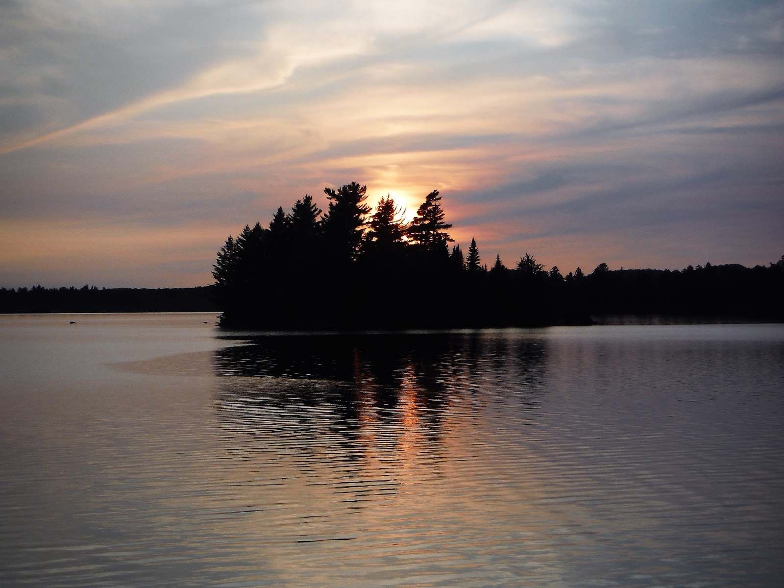 LITTLE TUPPER LAKE & ROCK POND & ROUND LAKE canoe camping. Adirondack Park.