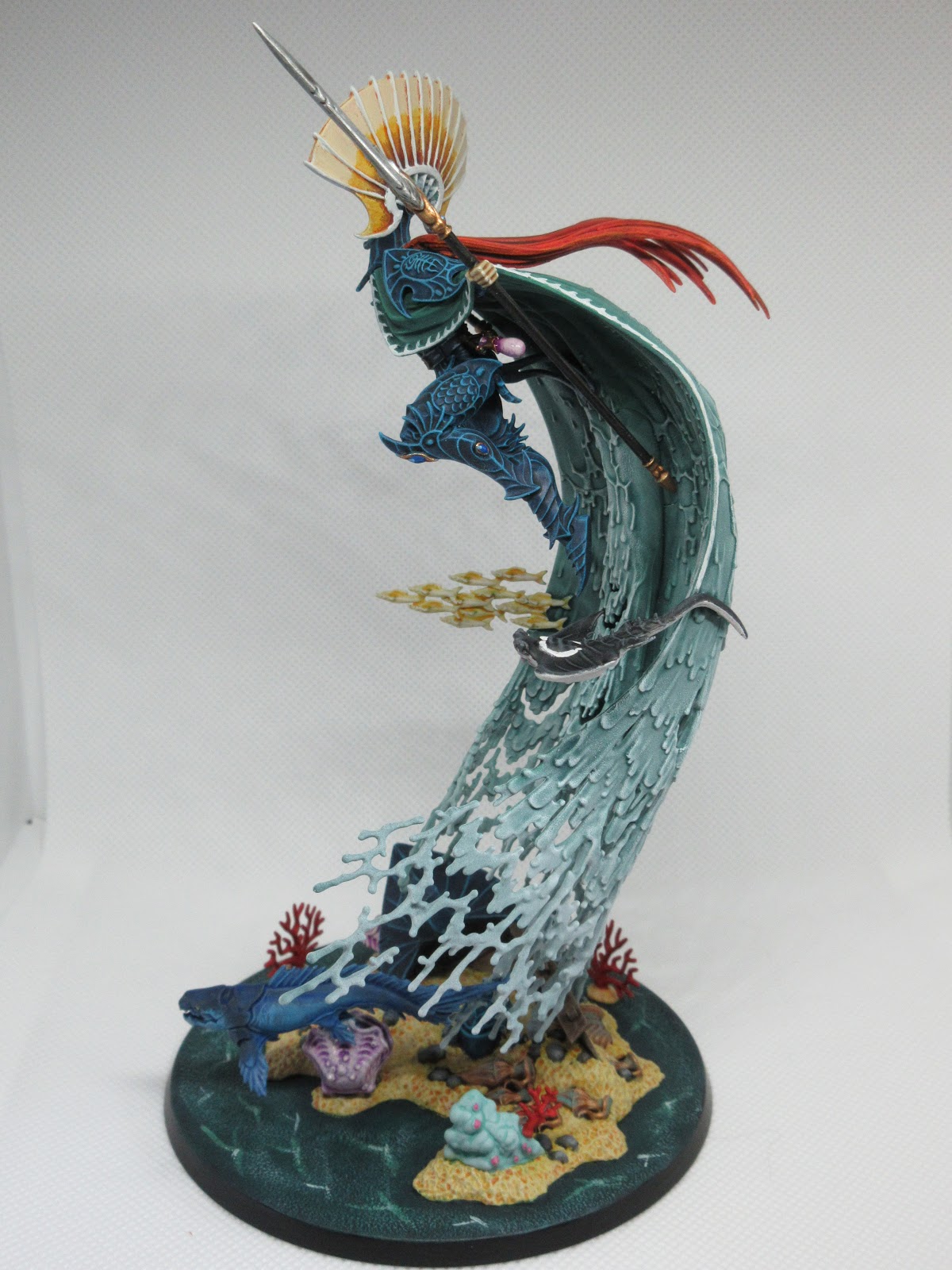 Making miniatures with Mario: Idoneth Deepkin : Eidolon of Mathlann ...