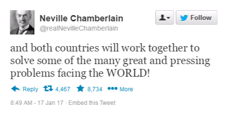 Tweeting Through History