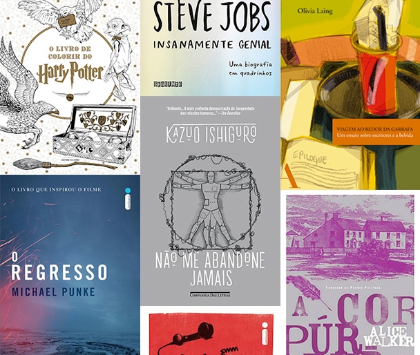 Lançamentos literários: janeiro e fevereiro 2016