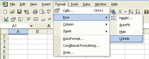 Tips & Tricks - Cum facem unhide la prima coloana/primul rand ...