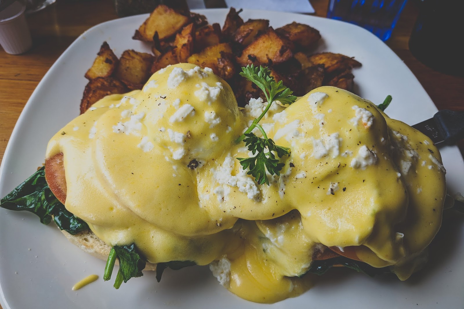 The Blue Fox Café. Victoria BC.