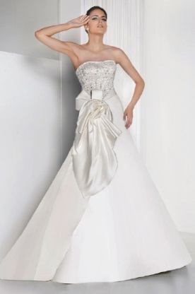 Una novia diferente: Vestidos bordados de plata y cristal, Camila Elbaz ...