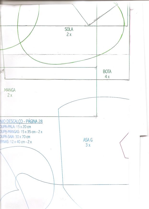 Boneco do papai noel passo a passo: Molde gratuito para imprimir - Ver ...