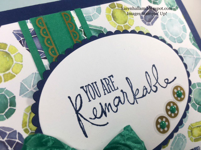 Monday Make-It Card ~ You Are Remarkable!
