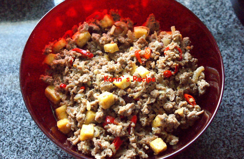 Karin's Recipe: Oseng2 Daging Masak Tauco (Sautéed Beef with Soy Beans ...