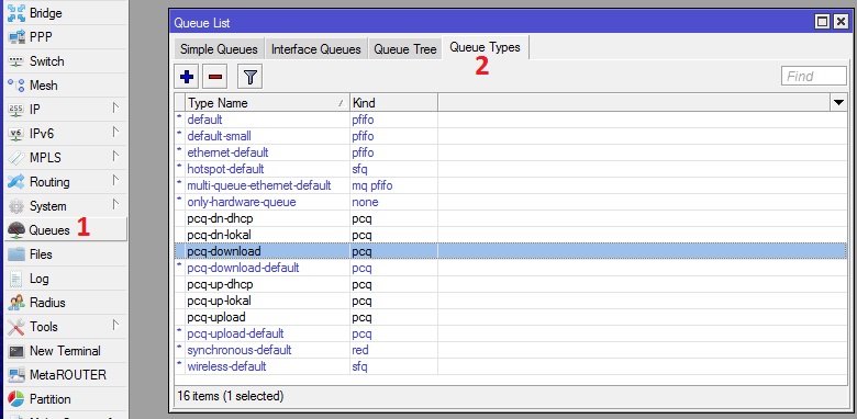 System Queue Tree ~ Hi..