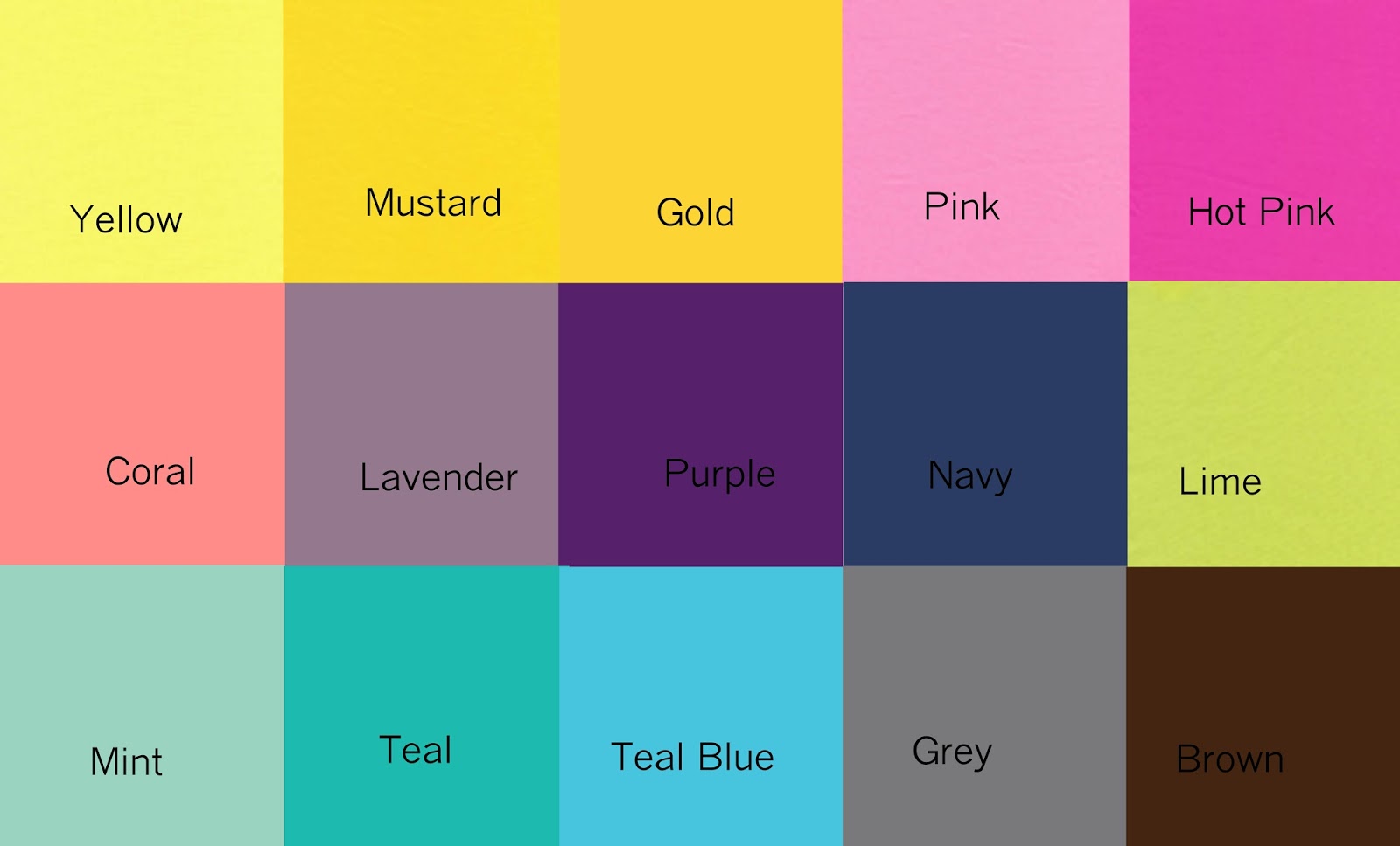 Maranda Lee: FABRICS