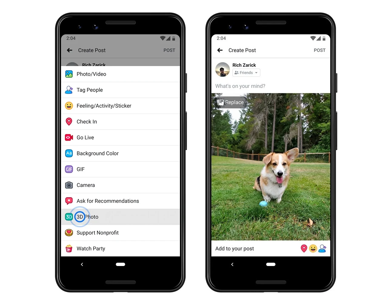 Facebook for Android Finally Gets 3D Photos!