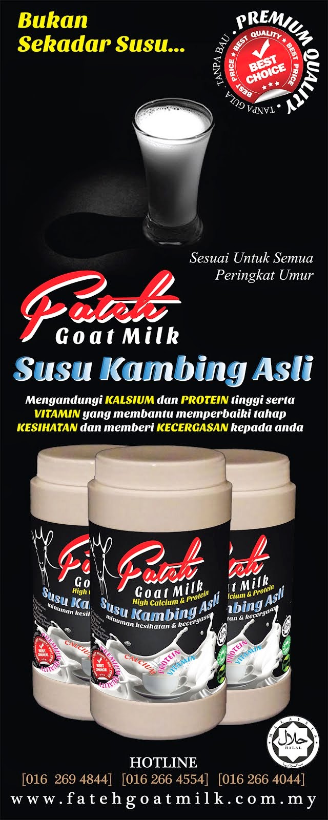 Fateh Goat Milk: KHASIAT SUSU KAMBING