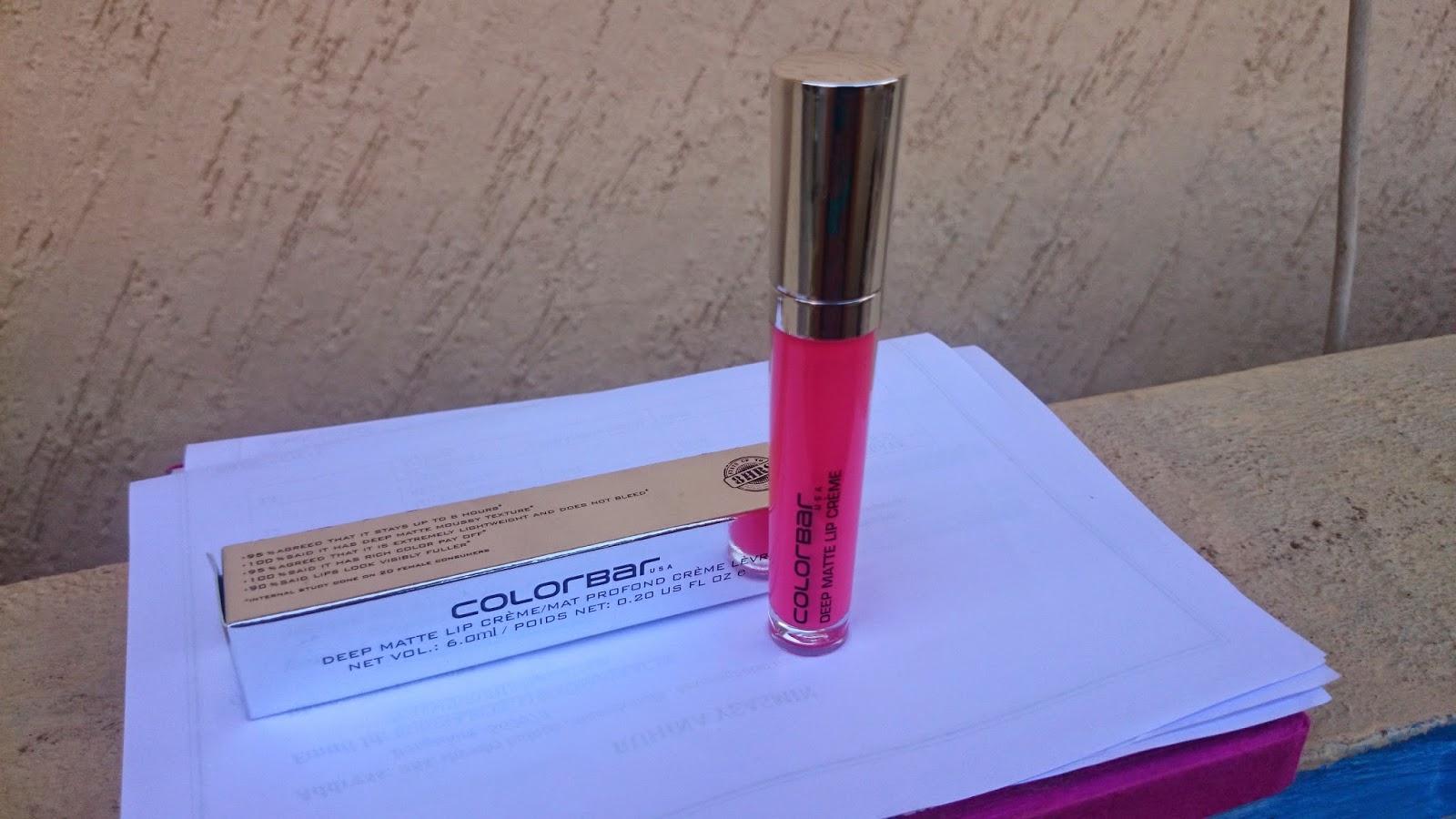 beauty is you: COLOBAR DEEP MATTE LIP CREME(DEEP BLUSH)
