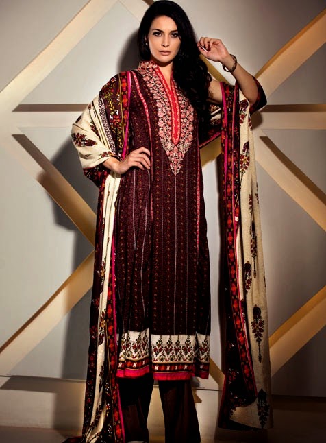 Al Karam Winter Collection 2013 Vol-1 | Al Karam Winter Hues Collection ...